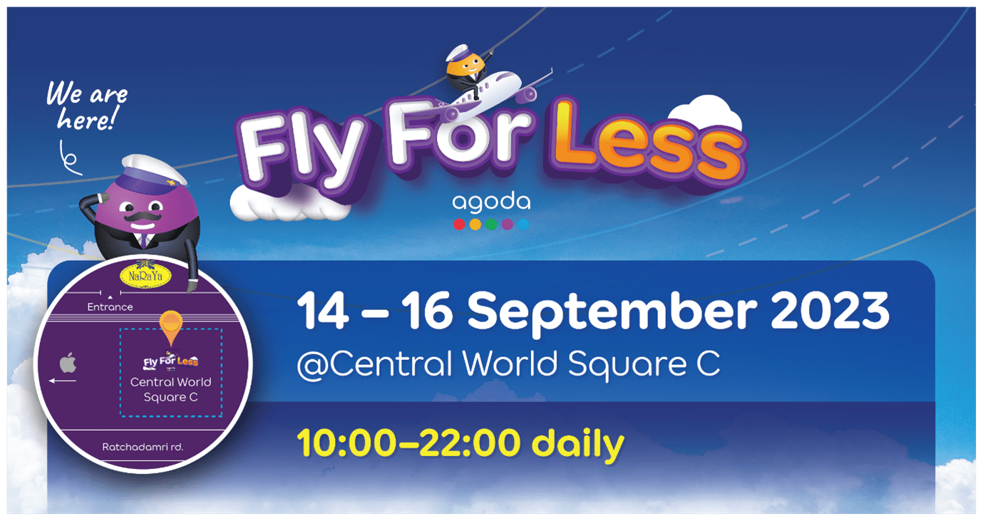 #AgodaFlyForLess Immersive Experience at CentralwOrld » Agoda: See The ...